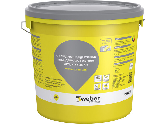 weber.prim Uni : грунтовки > Пастообразные материалы | Weber Belarus