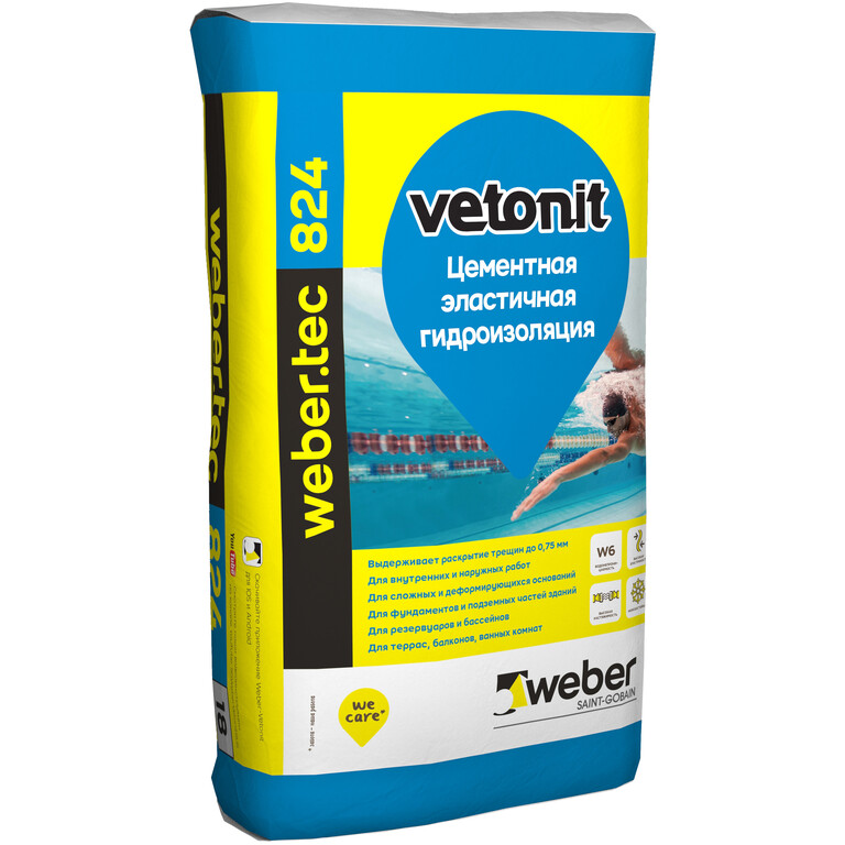 weber.tec 824 : гидроизоляции > Сухие смеси | Weber Belarus